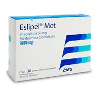 ESLIPEL MET 50/1000MG.X 30 COM - Farma Encuentro